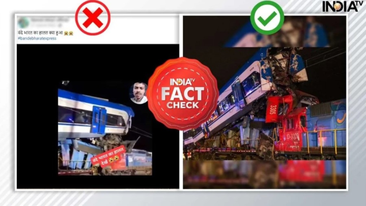 Fact Check: Did Vande Bharat train meet with accident? Know truth behind viral claim | Fact ...