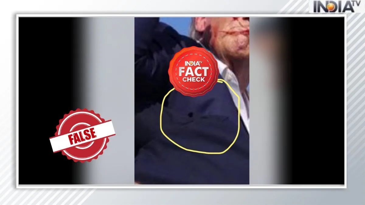 Fact Check: Was Trump shot in chest and did bulletproof jacket save his ...