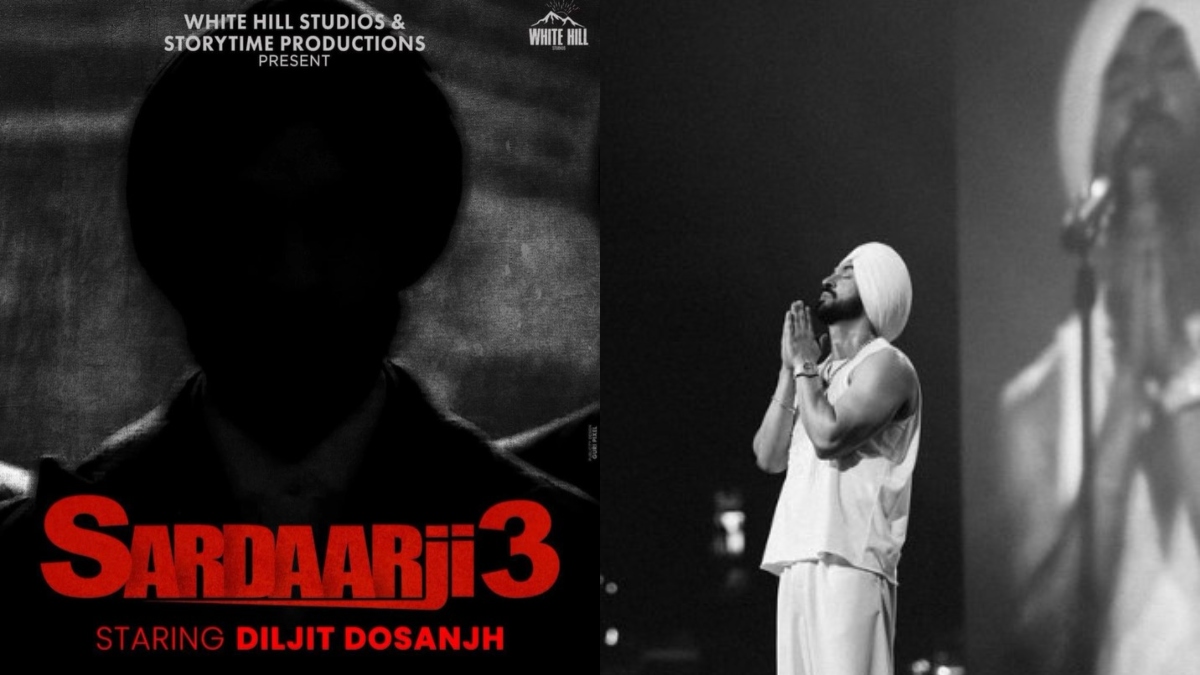 Diljit Dosanjh's next film 'SARDAAR JI 3' announced, makers share ...