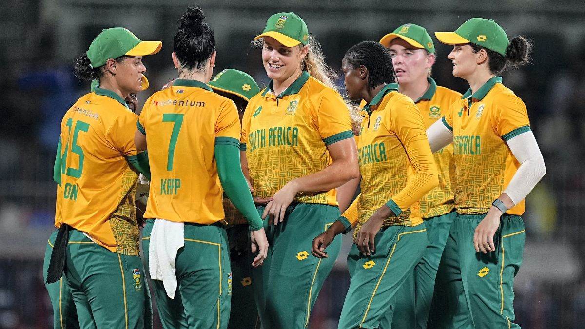 Tazmin Brits' big fifty leads South Africa to thrilling win over India women in T20I series ...