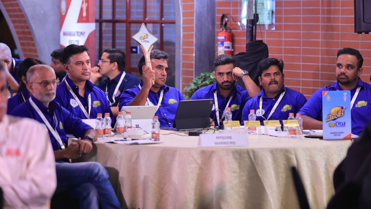 Maharaja Trophy KSCA T20 2024 player auction LR Chethan bags biggest ...