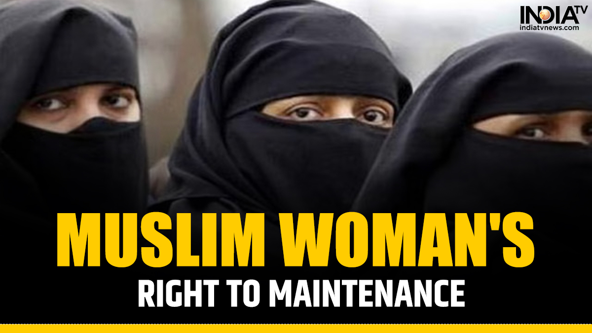 EXPLAINED: Muslim women entitled to maintenance after divorce: What's the provision under ...