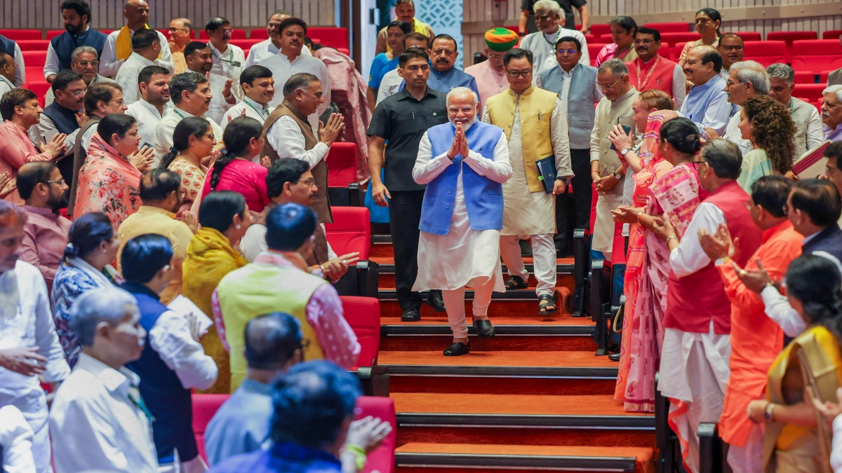 PM Modi at NDA meet: 'Opposition upset as first time non-Congress leader, chai-wala became PM ...