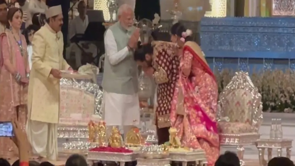 Watch | PM Modi attends Anant Ambani-Radhika Merchant's 'Shubh ...
