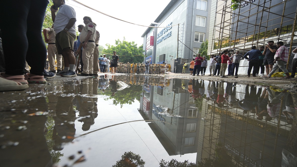 Delhi coaching centre flooded: Police detain protesting students after ...