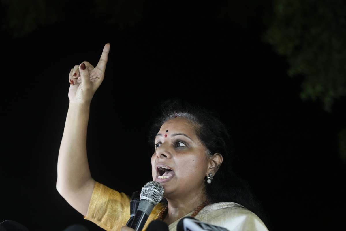 BRS rift widens as K Kavitha alleges bid to merge party with BJP during her jail term ...