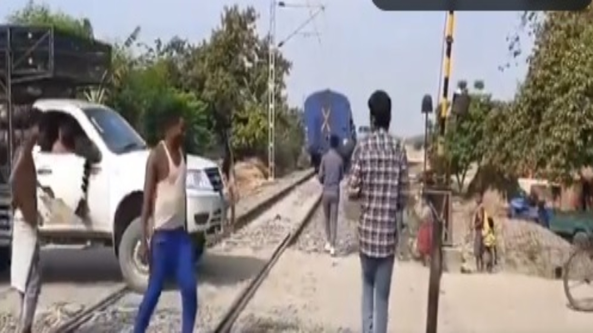 Viral video sparks debate on Railway safety after guard halts train to ...