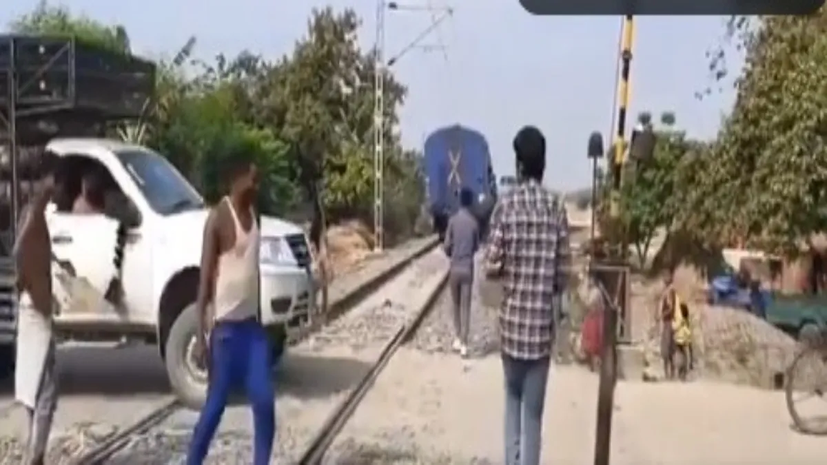 Viral video sparks debate on Railway safety after guard halts train to ...