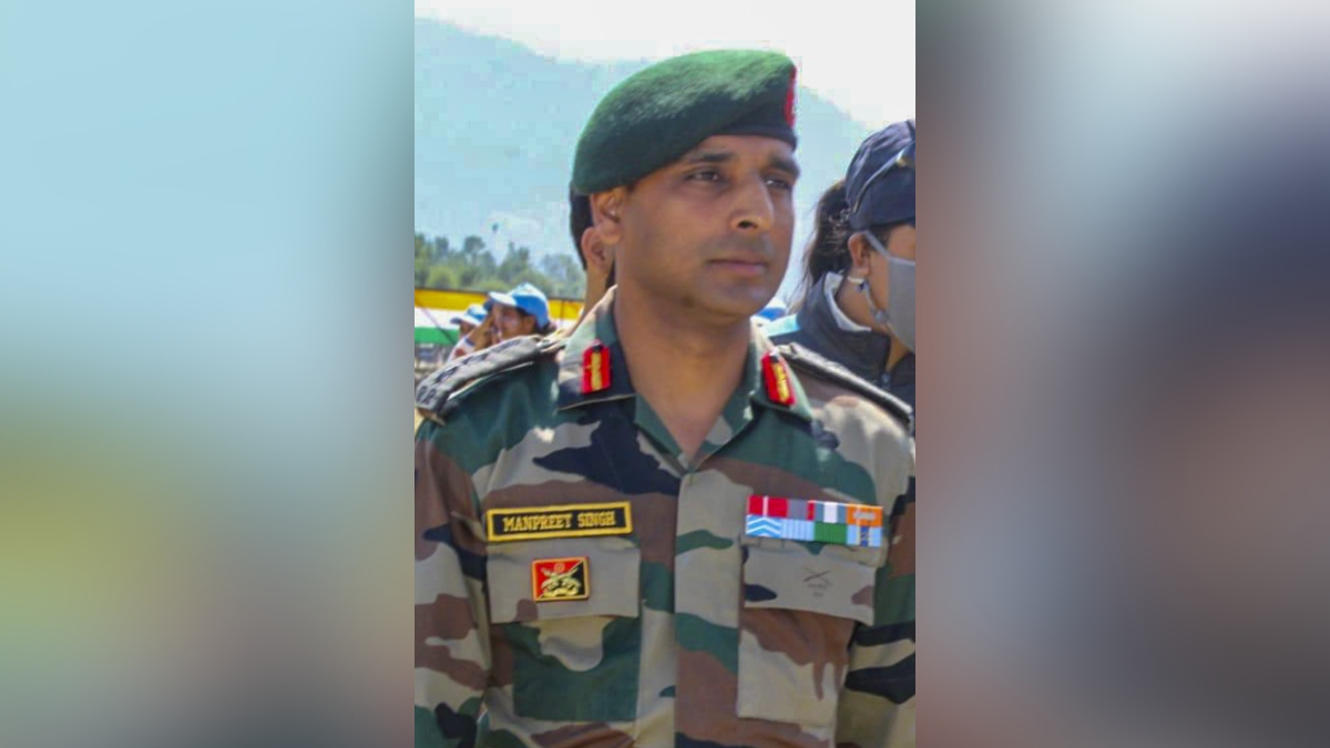 Indian Army Colonel Manpreet Singh, killed in J-K's Anantnag anti ...