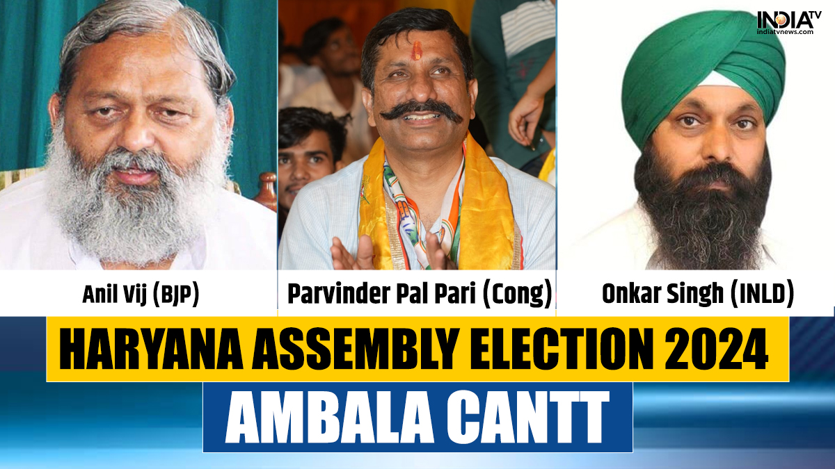 Ambala Cantt Assembly Election 2024: Will BJP's top gun Anil Vij prevail for fourth time in a ...