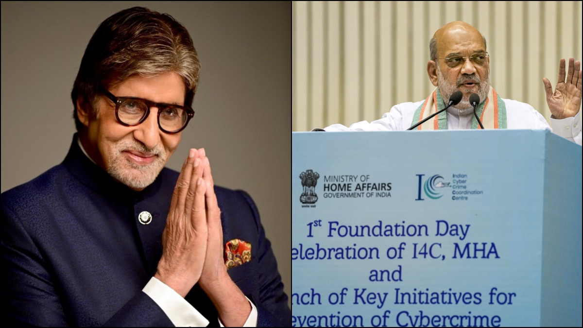 Amit Shah thanks Amitabh Bachchan for joining I4C campaign, says will accelerate mission to ...