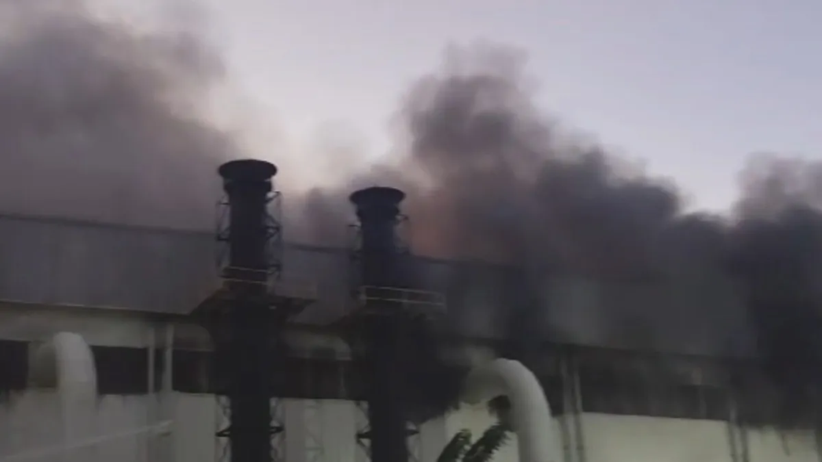 Massive fire breaks out in Tata factory in Hosur Industrial Town, seven ...