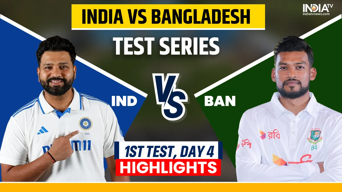 IND vs BAN 1st Test, Day 4 Live Cricket Score: India vs Bangladesh Live ...