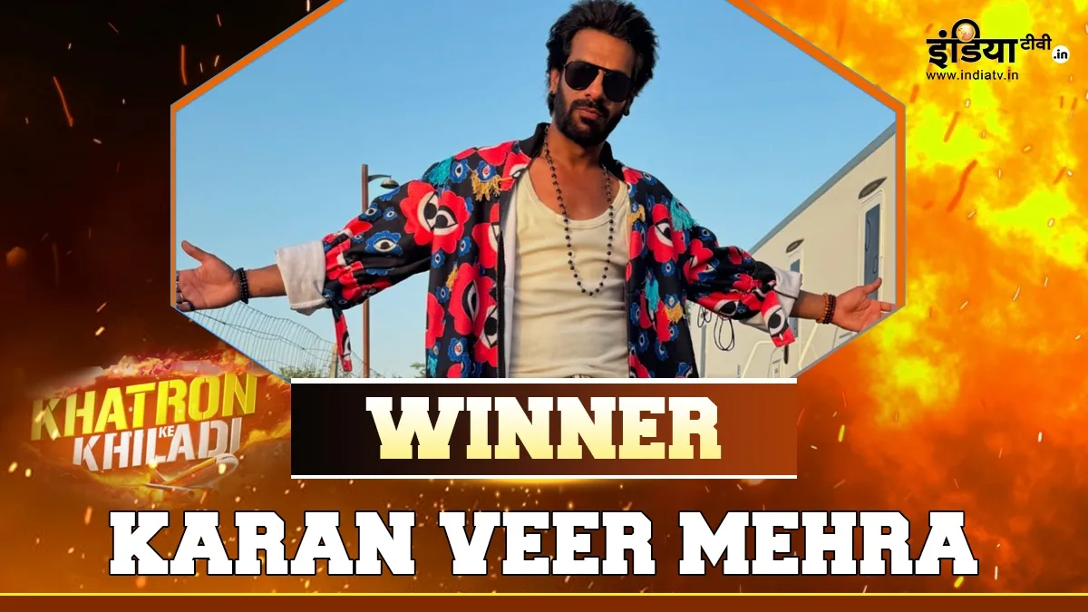 Khatron Ke Khiladi 14 Grand Finale: Karan Veer Mehra lifts the trophy, will he join Bigg Boss 18 ...
