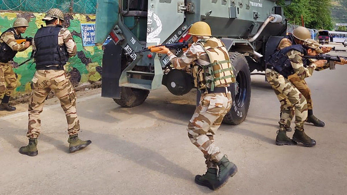 Jammu and Kashmir: Encounter breaks out between terrorists, security forces in Kishtwar's ...