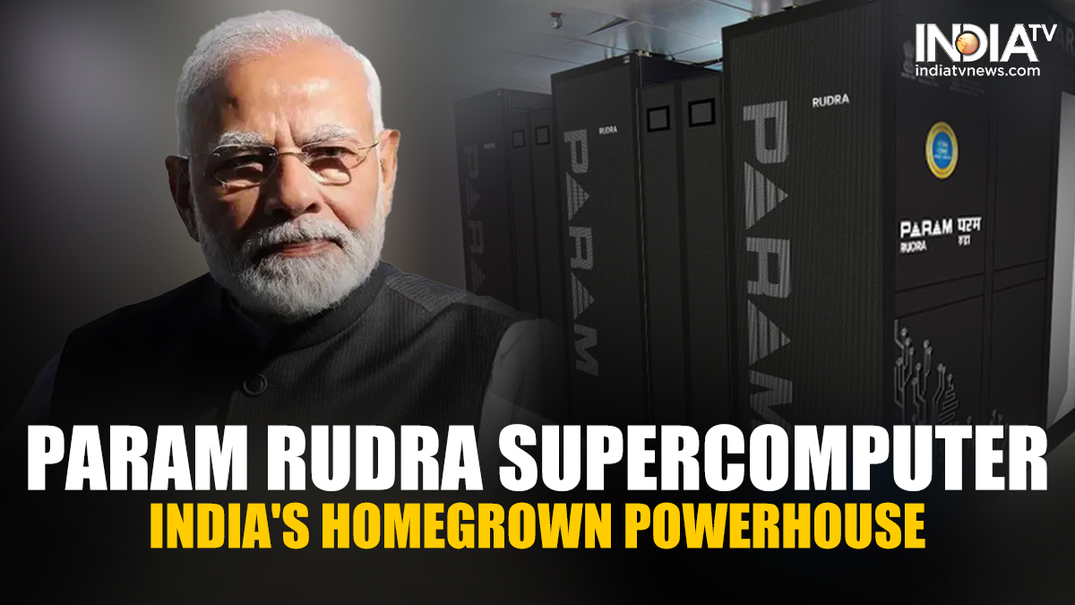 Param Rudra Supercomputer: How will it help in accurate weather ...