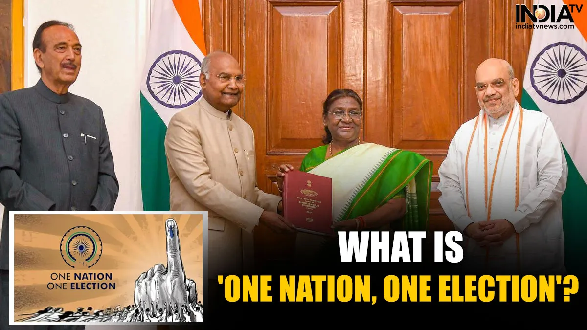 What is 'One Nation, One Election'? Know about Modi govt's ambitious ...