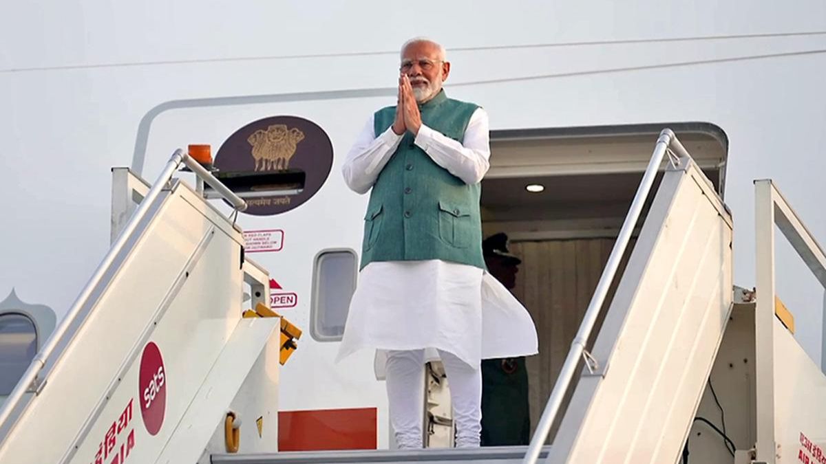 PM Modi arrives in Delhi after concluding three-day visit to US | World News – India TV