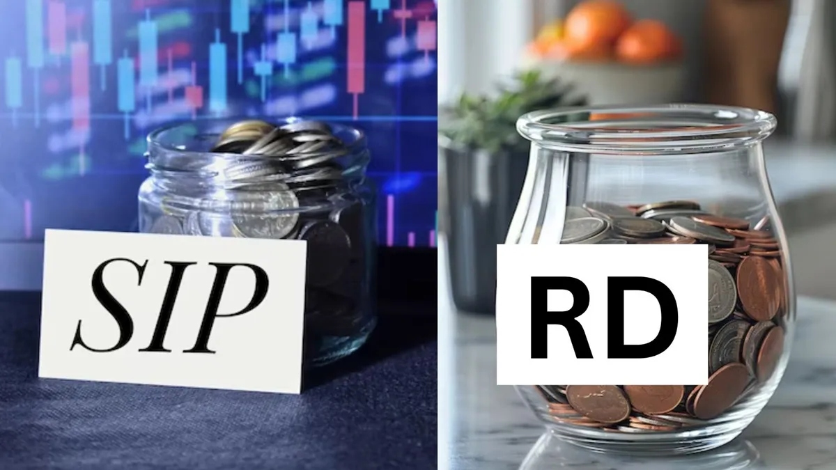 SIP vs RD: Which is better investment option? | Know difference, other details of both schemes ...