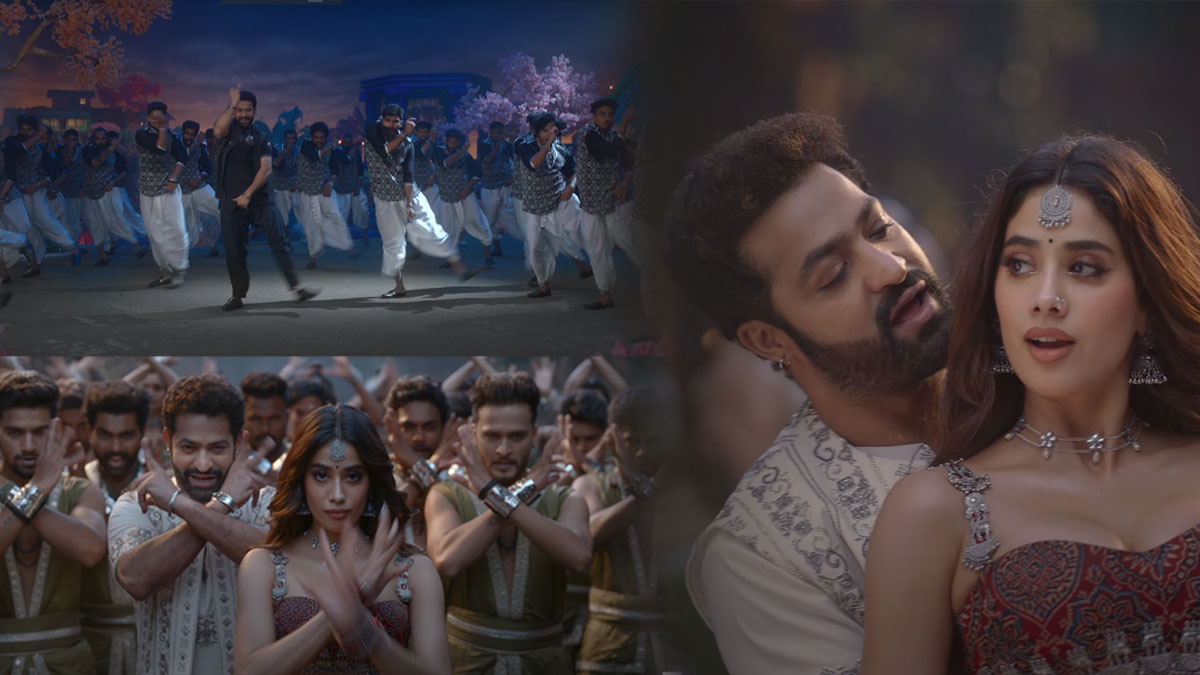 Devara Part 1 new song out: Jr NTR, Janhvi Kapoor's sizzling chemistry steals hearts in 'Daavudi ...