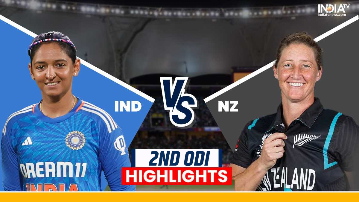 IND-W vs NZ-W Live Score, 2nd ODI: India vs New Zealand women live score, scorecard, free ...