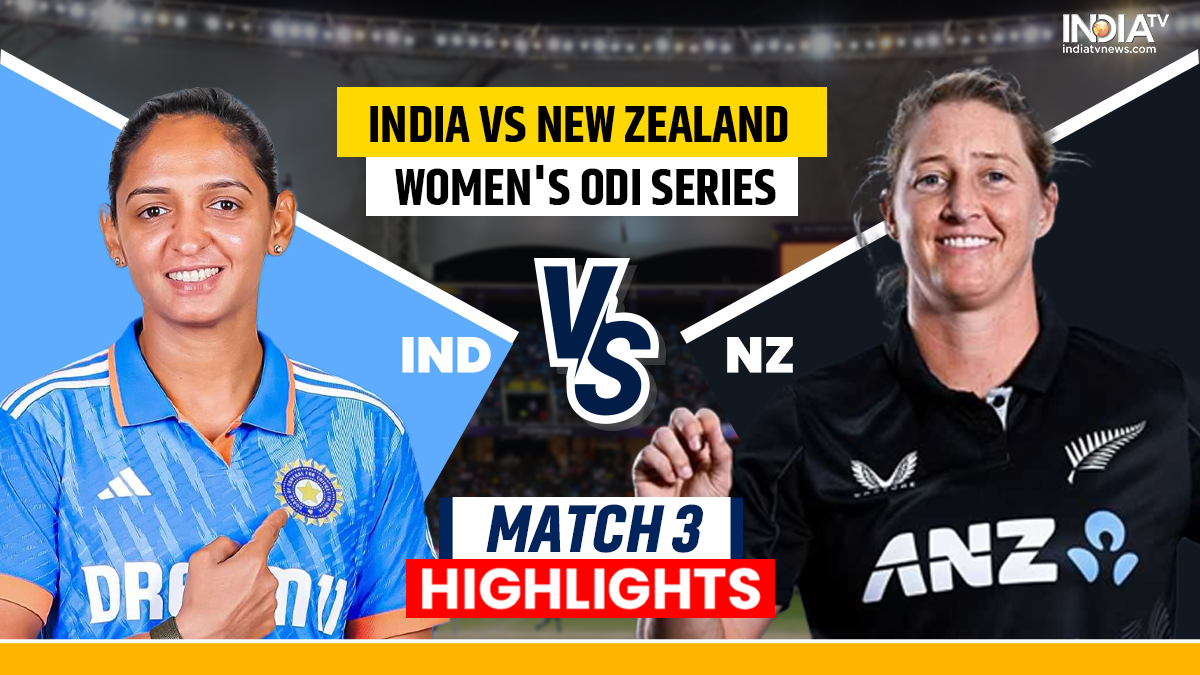 IND-W vs NZ-W 3rd ODI Live Cricket Score: India vs New Zealand Women's ...