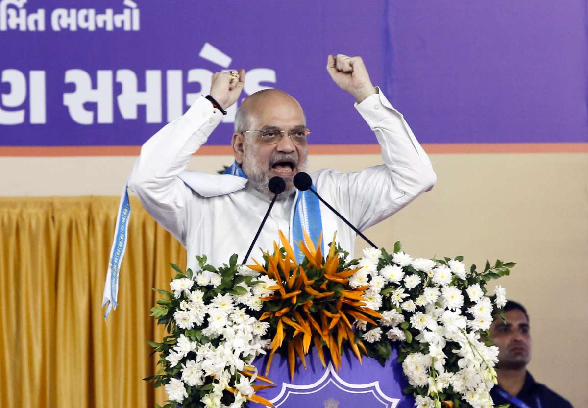 Amit Shah slams Congress for alleged links to Rs 5,000-cr drug bust ...