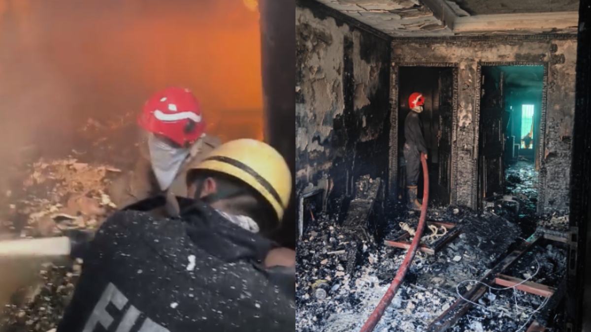 Fire engulfs house in Delhi's Pitampura, quick response averts major ...