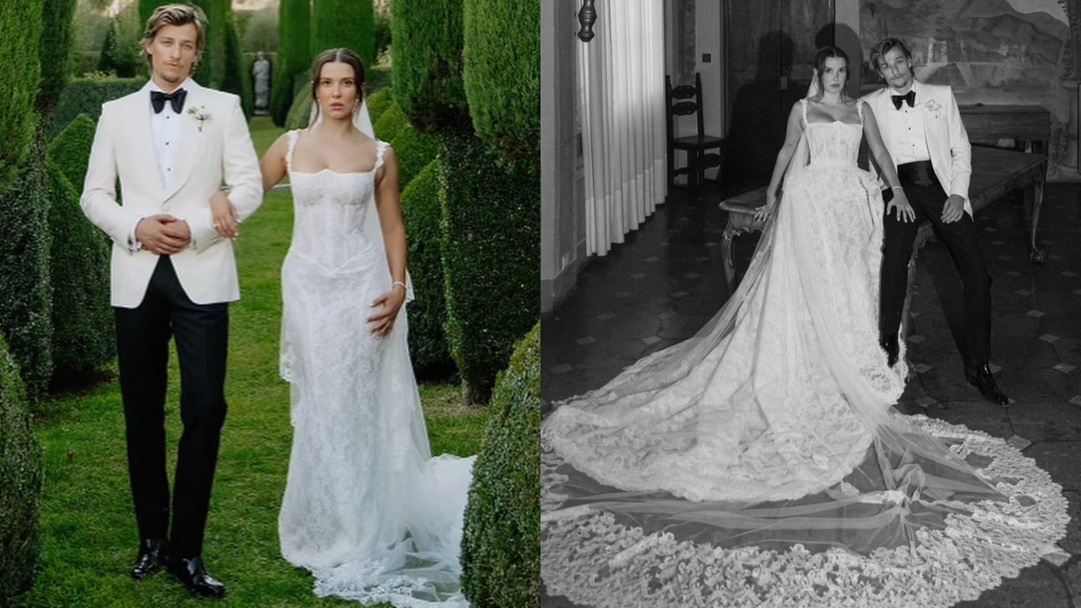 Stranger Things actor Millie Bobby Brown is NOW officially married to ...