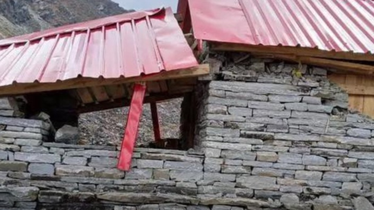 Unauthorized temple in Uttarakhand's Nanda Devi biosphere reserve ...