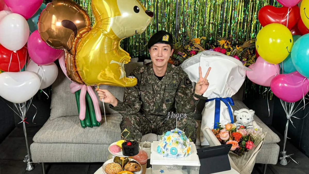 BTS J-Hope officially finishes his mandatory military service, thanks ...