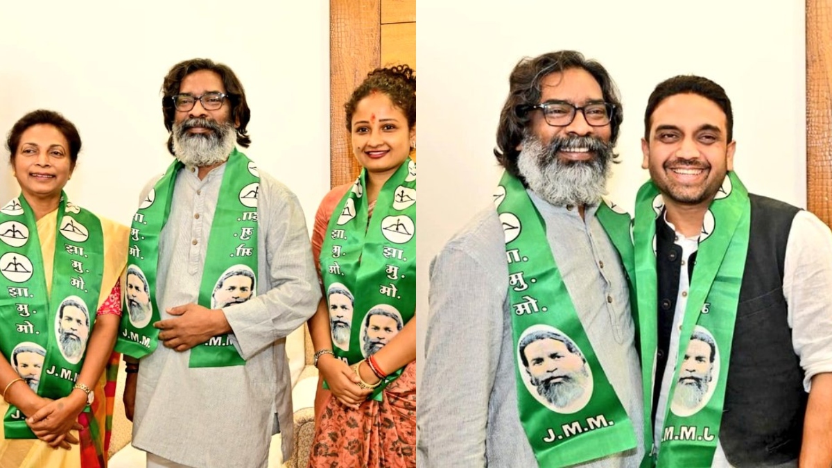 Former BJP MLAs Louis Marandi, Kunal Sarangi join JMM ahead of ...