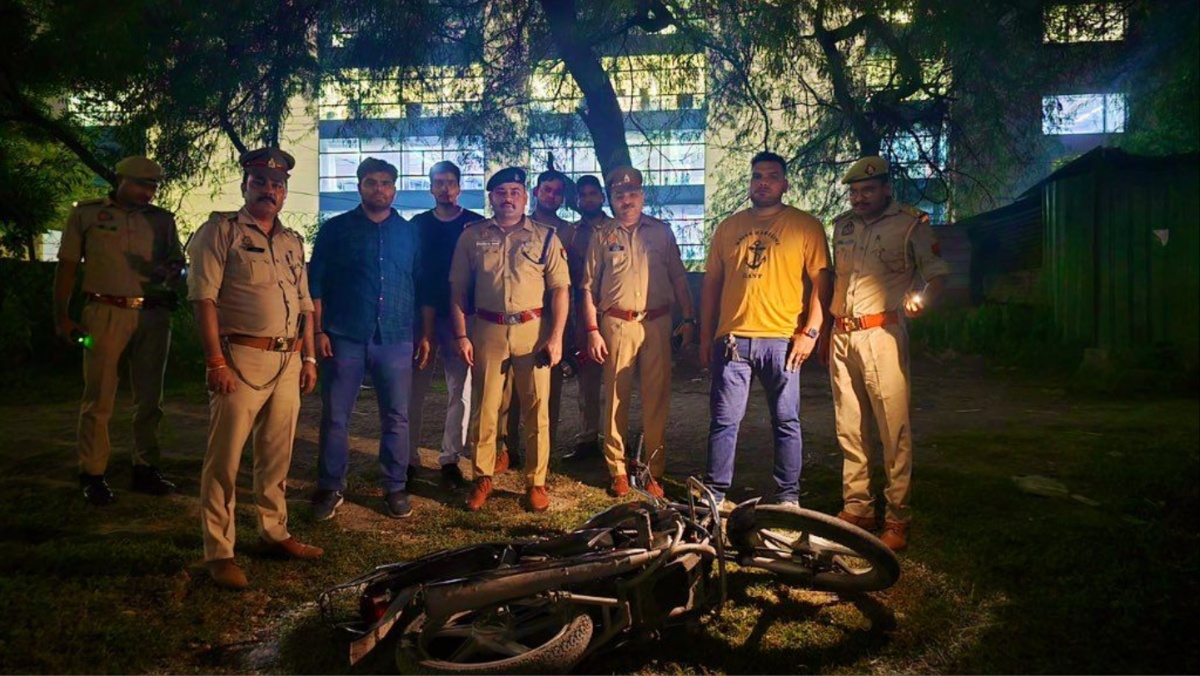 Police encounter in Noida: Notorious thief injured, arrested with ...