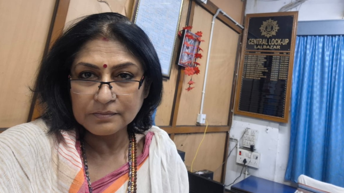 Roopa Ganguly arrested after overnight dharna at Bansdroni Police station | West-bengal News ...