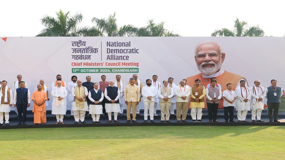 PM Modi attends NDA Chief Ministers' council meeting: 'Discussed ways ...