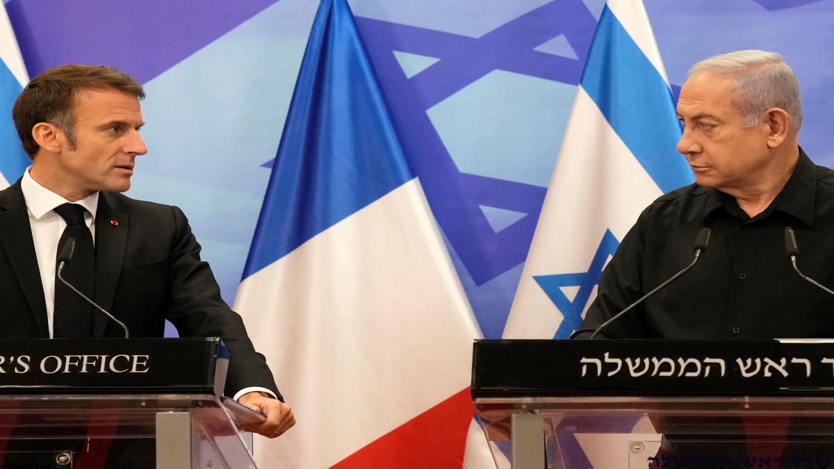 Netanyahu slams Macron over calls to halt arms deliveries: 'Israel will ...