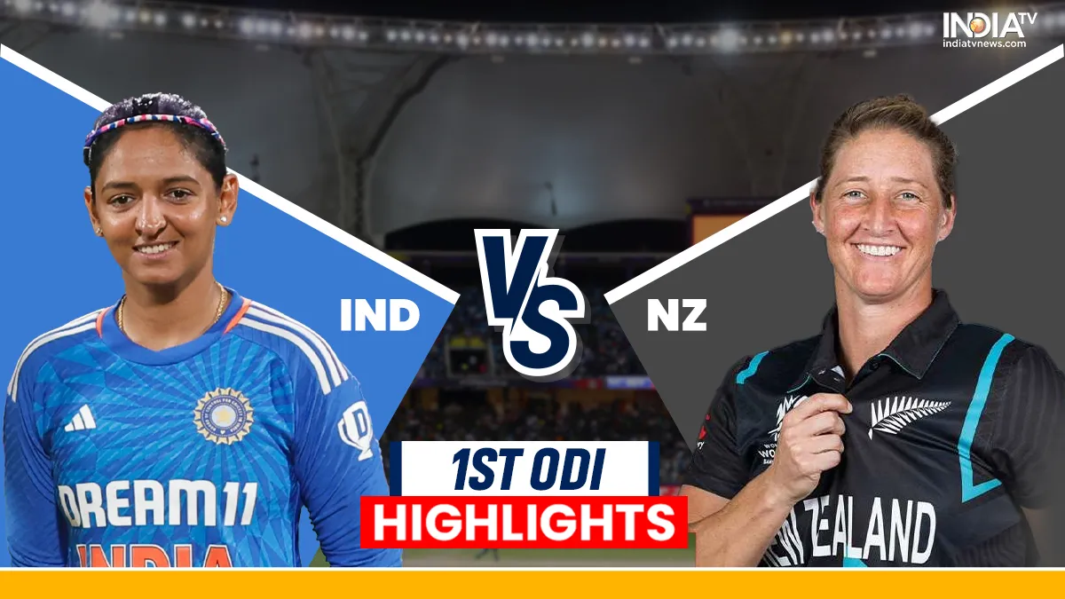IND-W vs NZ-W 1st ODI Live Score: India women face newly crowned T20 world champions New Zealand ...