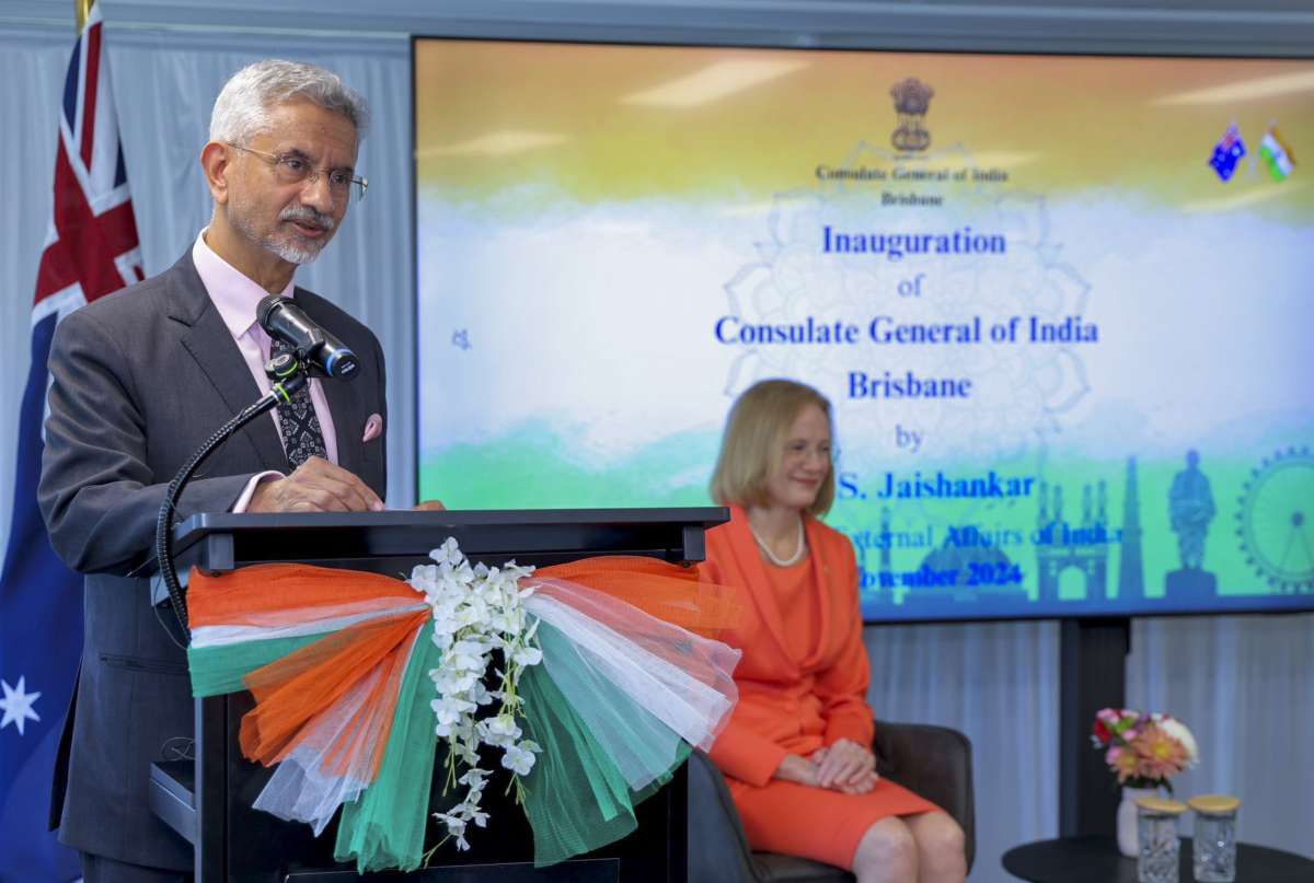 India gets new consulate in Australia: Jaishankar inaugurates another ...