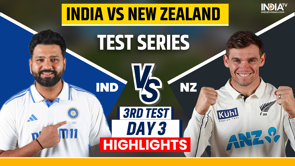 IND vs NZ Live: India vs New Zealand 3rd Test live updates, highlights ...