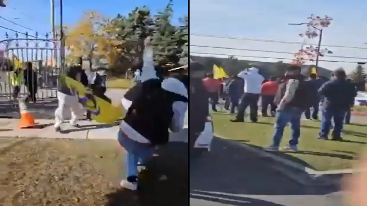 Canada MP Arya Canada shares video of Khalistani attack on Hindu Sabha ...