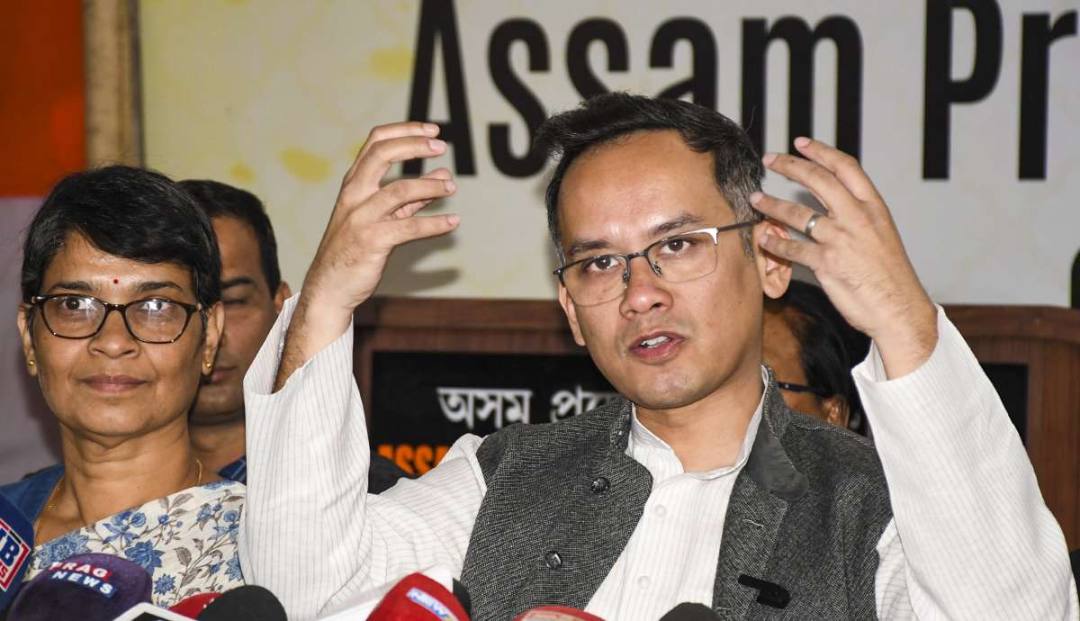 BJP alleges Congress leader Gaurav Gogoi's UK-born wife Elizabeth ...