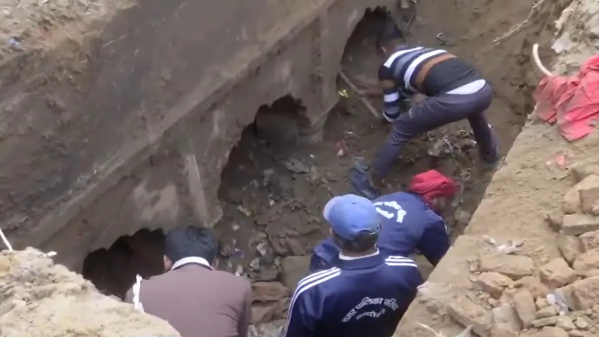 Sambhal: Excavation team discovers ancient marble-made 'baoli' in ...