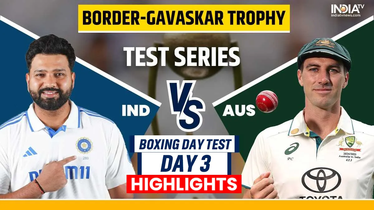 India vs Australia Live Cricket Score, 4th Test Day 3: India vs ...