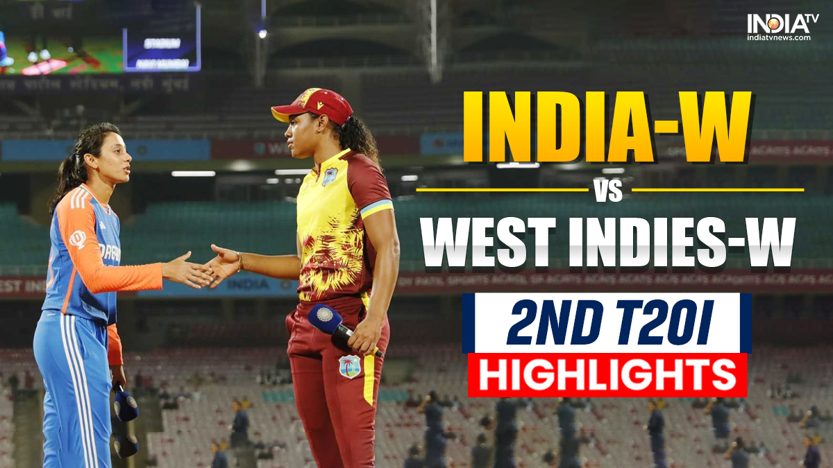 IND W vs WI W 2nd T20I Live cricket score: India vs West Indies latest ...