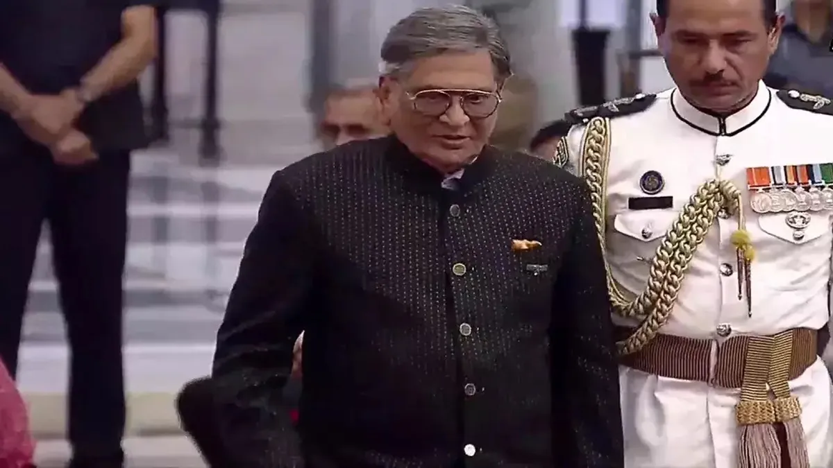 SM Krishna, former Karnataka CM and BJP leader, dies at 92 in Bengaluru ...