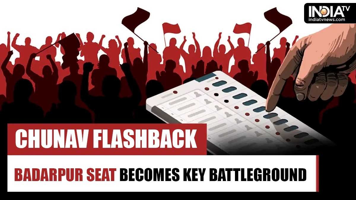 Chunav Flashback: The evolution of Badarpur assembly seat - From BJP ...