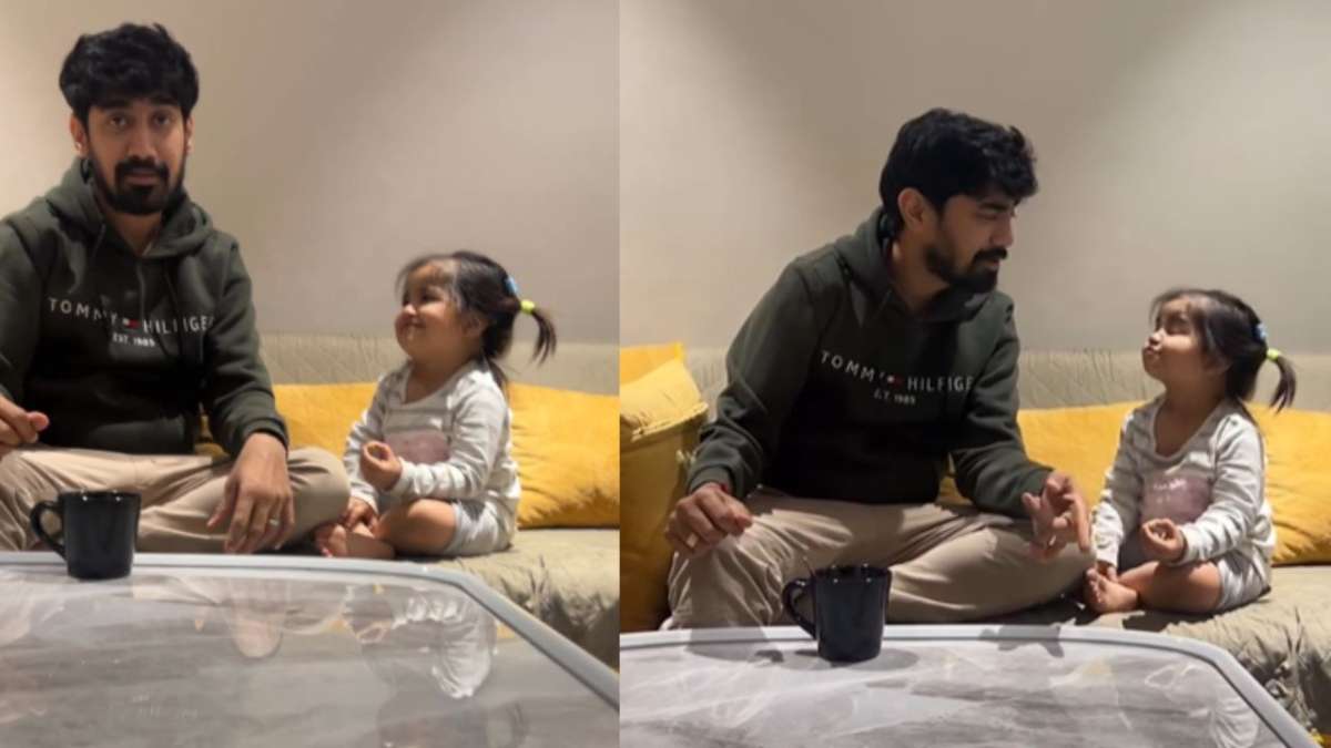 CA dad's adorable duet with daughter on 'Garaj Garaj' from 'Bandish ...