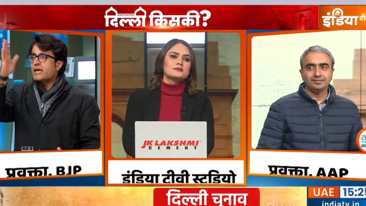 Delhi Kiski conclave: BJP spokesperson Pradeep Bhandari criticises AAP's education record ...