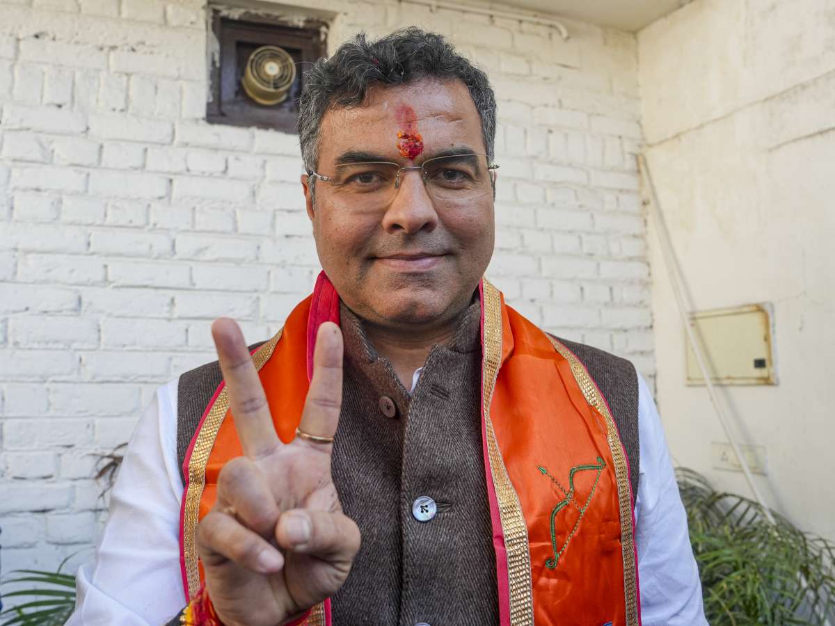 Parvesh Verma responds to question on whether he would become Delhi CM | Here is what he said ...