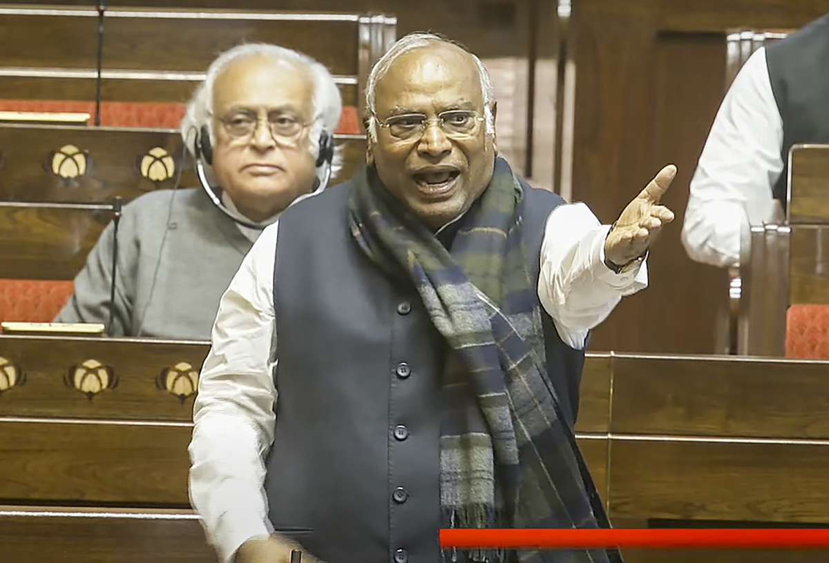 Mallikarjun Kharge calls Waqf Bill report 'farzi', urges Rajya Sabha Chairman to return it to ...